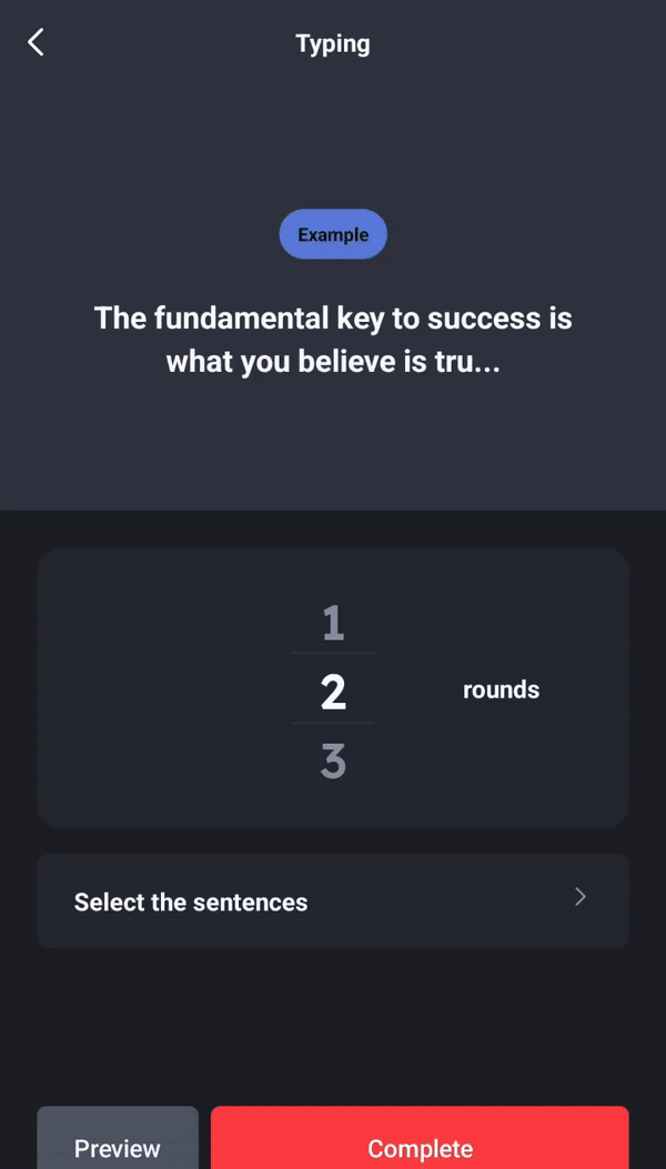 📝 Now you can set custom mission sentences for each alarm! – Alarmy Android