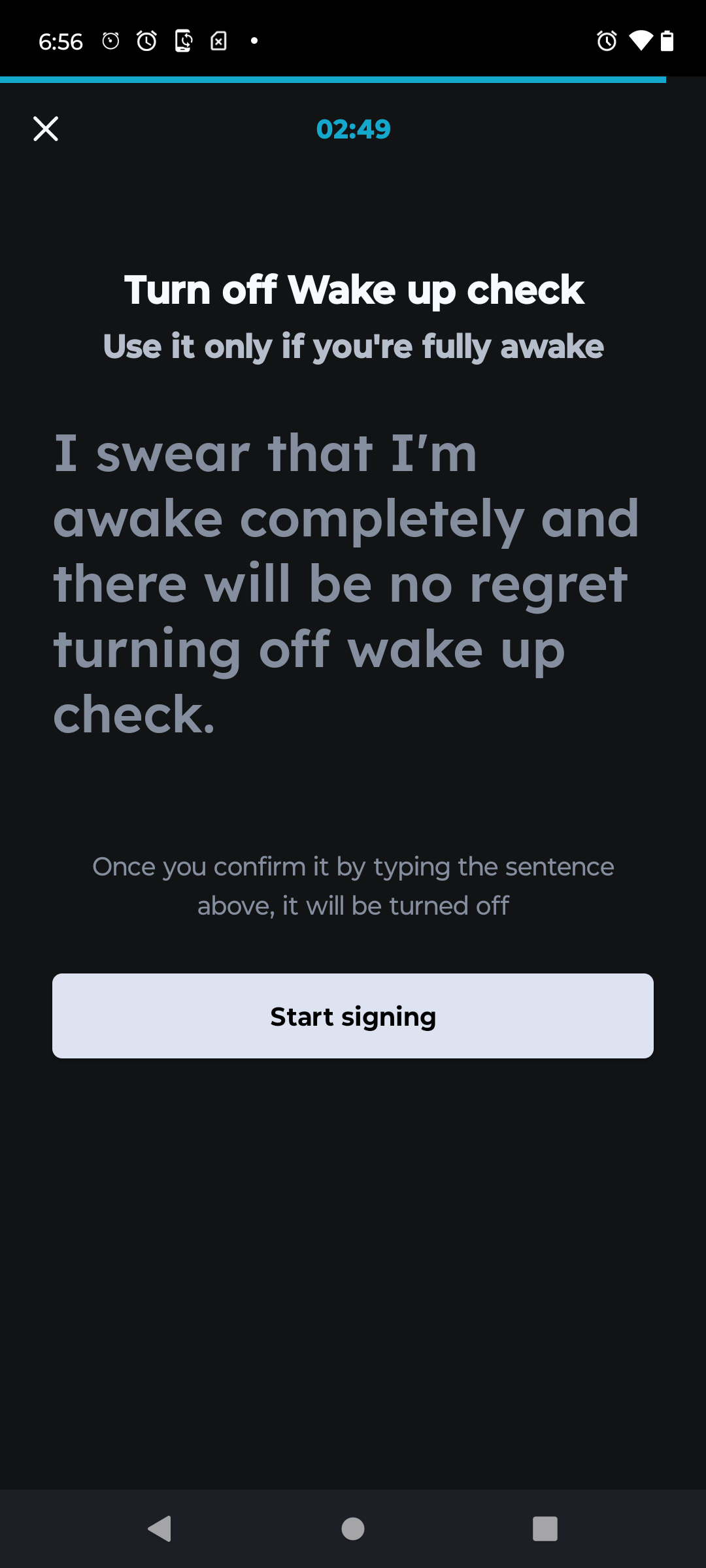 [Wake Up Check] How does the Wake Up Check feature work? – Alarmy Android